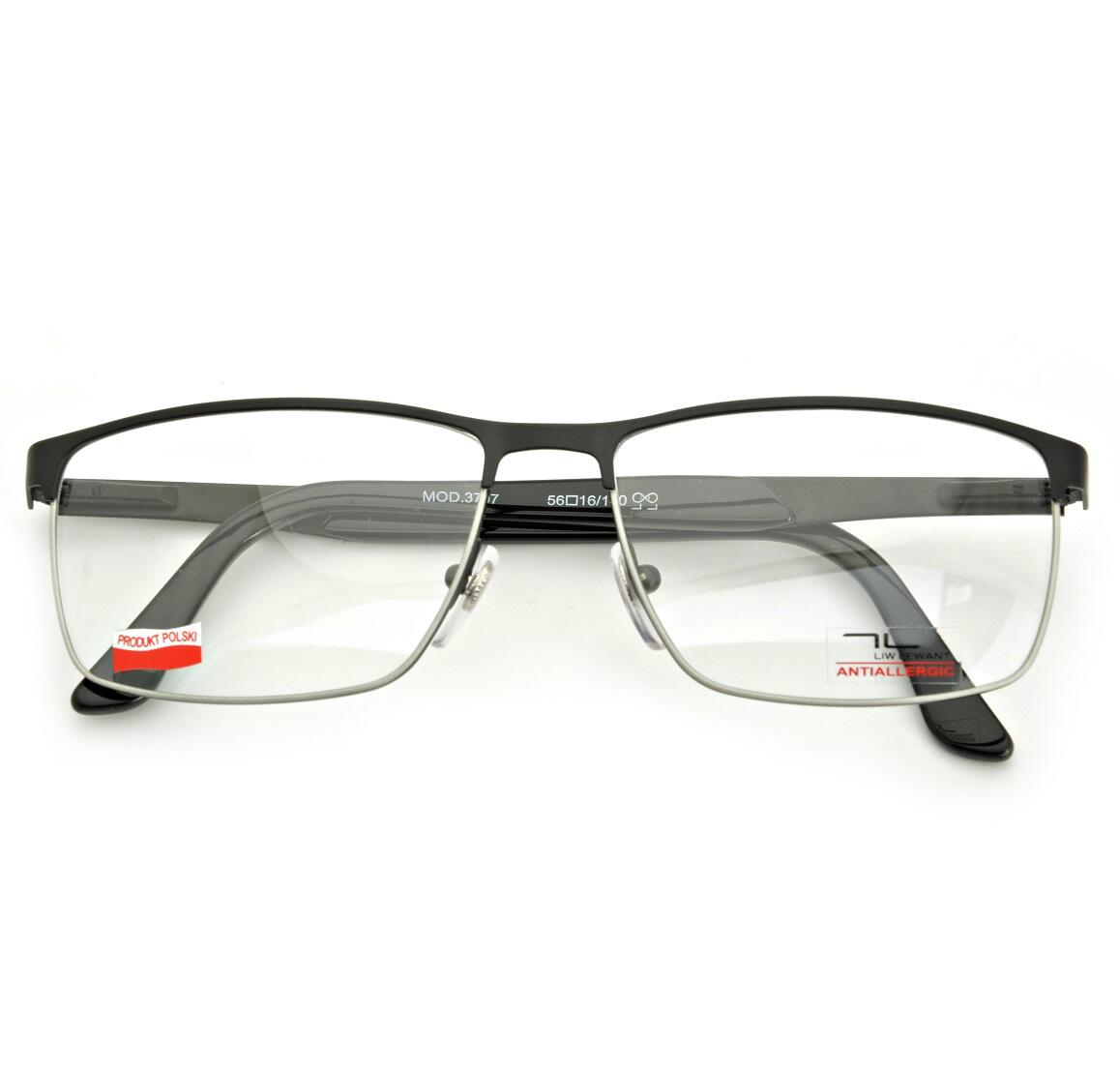 Okulary oprawki korekcyjne Nerd męskie antyalergiczne LIW LEWANT 3797 ...