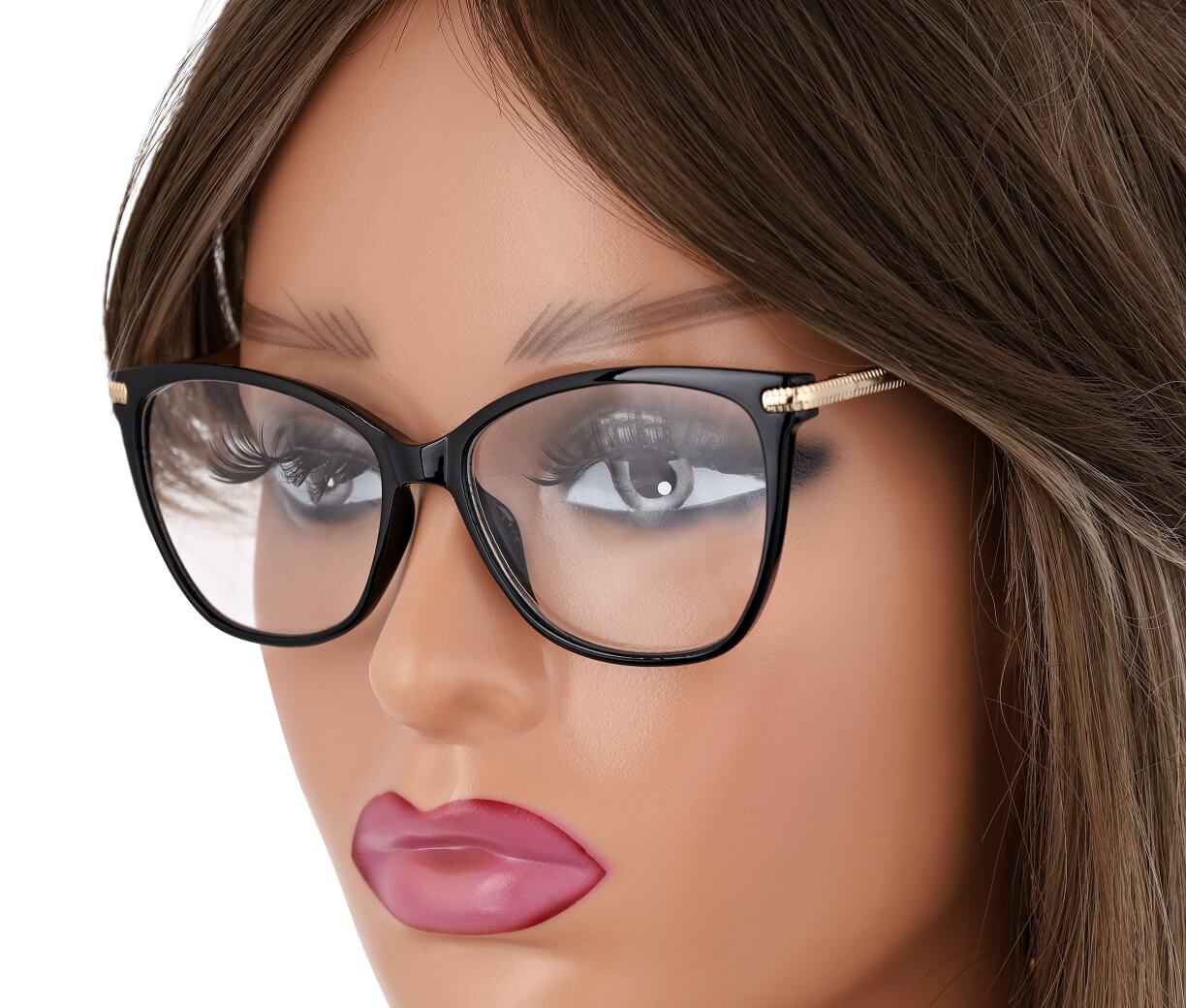 Plusy +1.50 damskie okulary do czytania korekcyjne Kocie Oczy z flexami ...